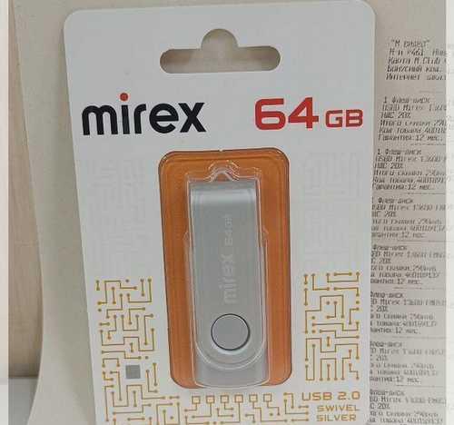 Usb флешка Mirex 64gb