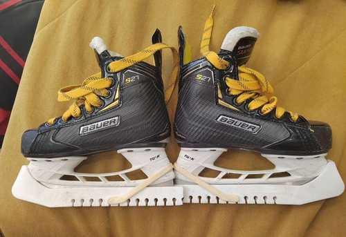 Детские коньки bauer supreme s27 Y12.5