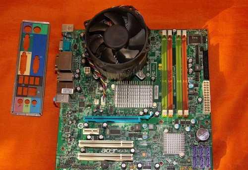 Материнская плата Intel 775 DDR3 acer MG43M