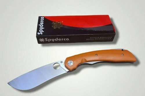 Нож складной Spyderco Subvert orange