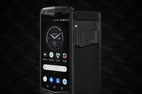 Vertu Aster P- Gothic Titanium Jade Black