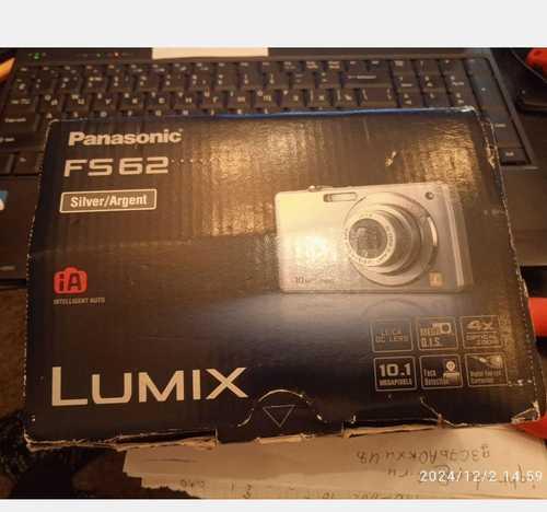 Продам фотоаппарат Panasonic Lumix FS62
