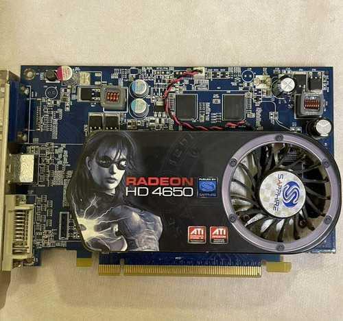 Видеокарта radeon hd 4650