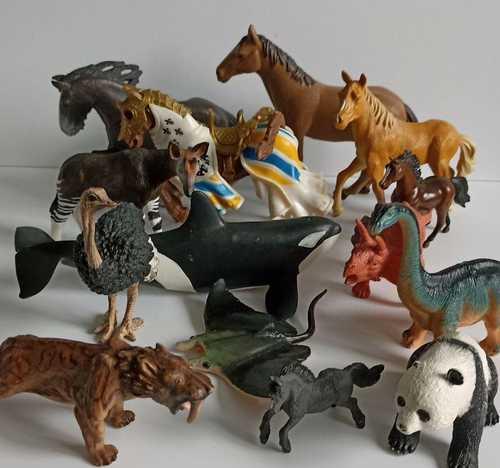 Фигурки животных schleich и другие