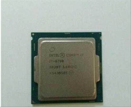 Процессор intel core i7 6700k и материка