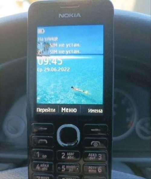 Кнопочный телефон Nokia 206
