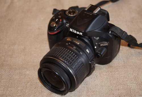 Nikon d5200 kit 35800 кадров +сумка Доставка
