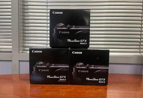 Canon PowerShot G7X Mark II новый- Гарантия
