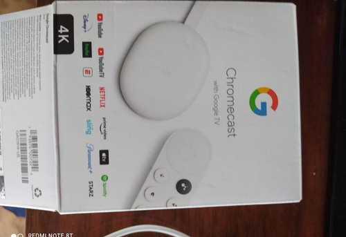 Медиаплеер Google Chromecast c Google