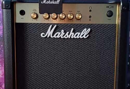 Гитарный комбоусилитель Marshall MG15 Gold