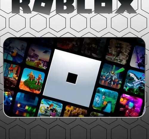 Подарочная карта Roblox 1000 robux