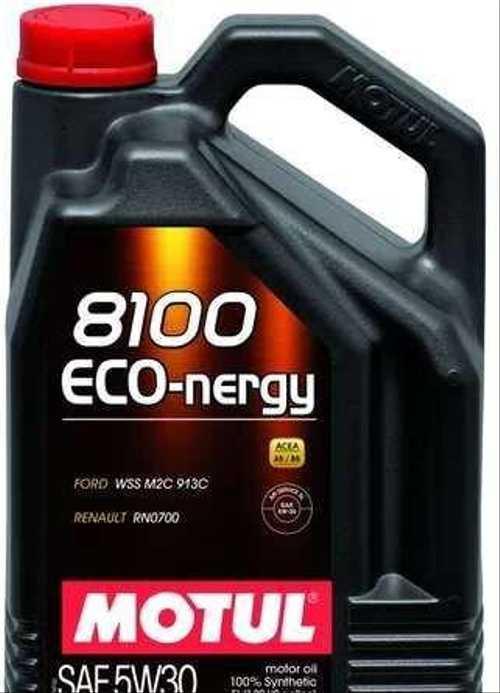 Motul 8100 Eco-nergy SAE 5w-30 4л синтетика
