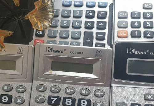 Калькуляторы kenko япония 5штук