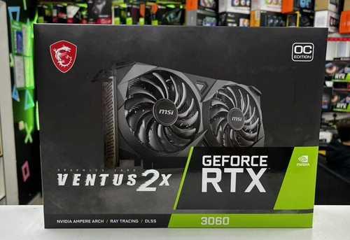 Новая MSI Ventus RTX3060 12GB