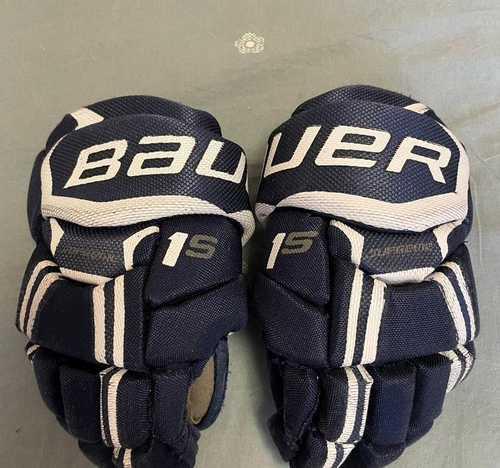 Краги хоккейные детские Bauer 1S размер 9