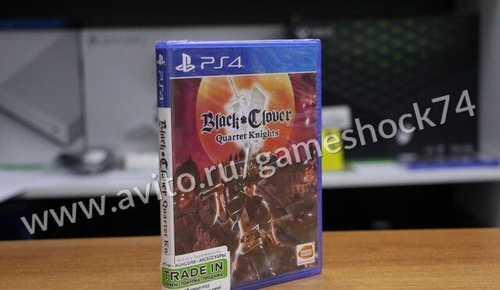 Black Clover: Quartet Knights - PS4 Новый диск