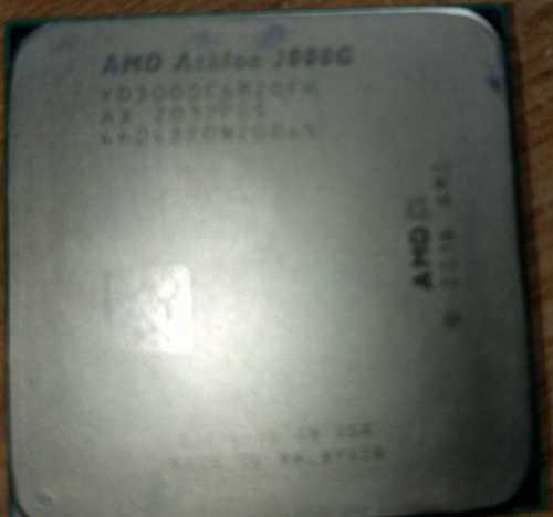 Процессор amd athlon 3000g