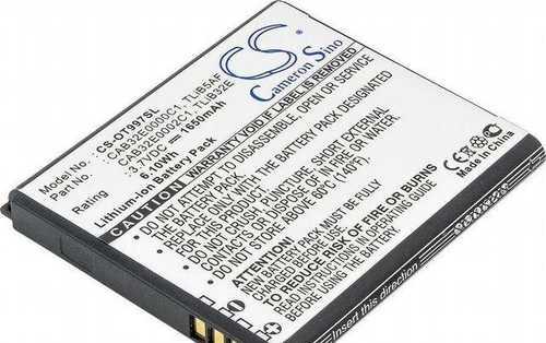 Аккумулятор для Alcatel One Touch Pop C5 5036D