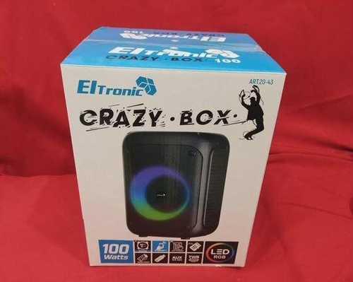 Акустическая колонка eltronic 20-30 crazy BOX 100