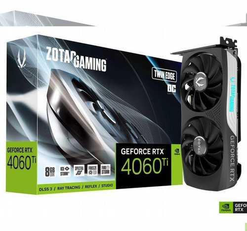 Видеокарта zotac gaming GeForce RTX 4060 Ti 8GB