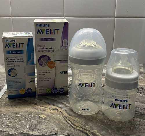 Бутылочки для кормления Avent