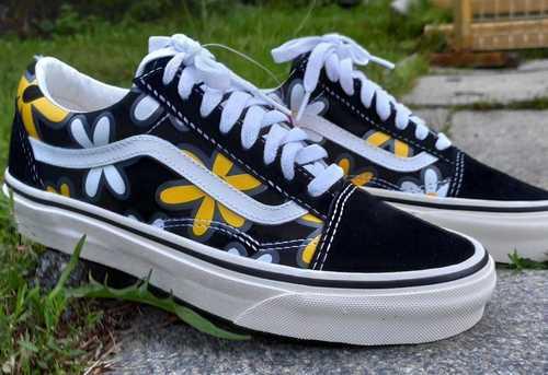 Кеды Vans Anaheim Flower Power Old Skool арт 001