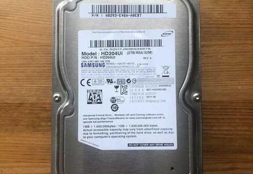 HDD Samsung 2TB для NAS