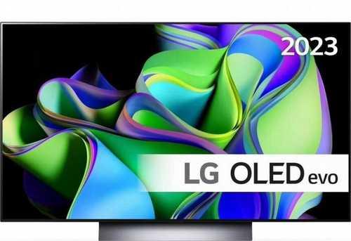 Телевизор LG oled48C3RLA oled 4K Ultra HD темно-се