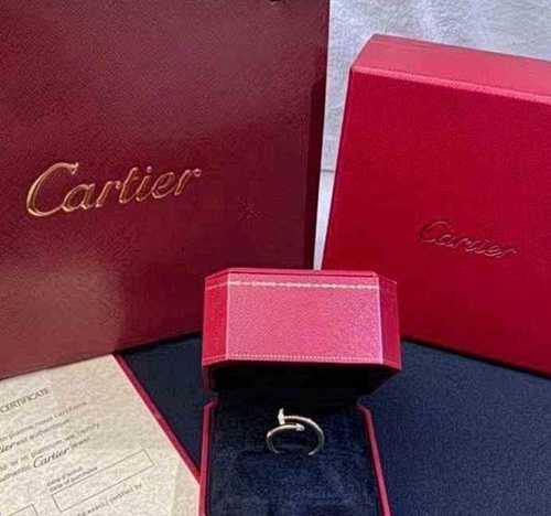 Кольцо гвоздь Cartier Juste Un Clou 0.130ct