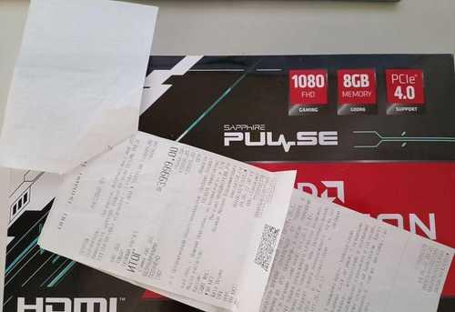 Sapphire RX 6600 pulse (на гарантии OnlineTrade)