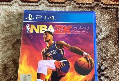 NBA 2K23 PS4 новый диск
