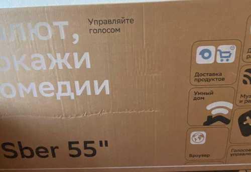 Телевизор Sber SDX-55U4127, 55"(139 см)