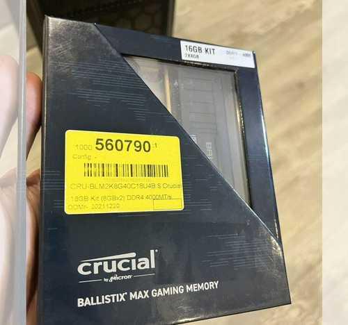 Crucial ballistix max 4000mhz ddr4