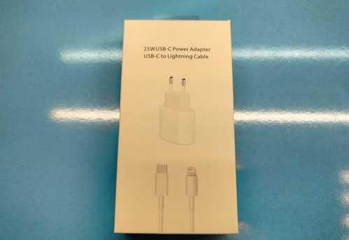 Блок питания для Apple USB-C Type-C 25W Lightning