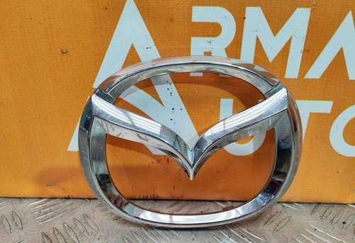 Эмблема передняя Mazda Cx-5 2 2017-Нв