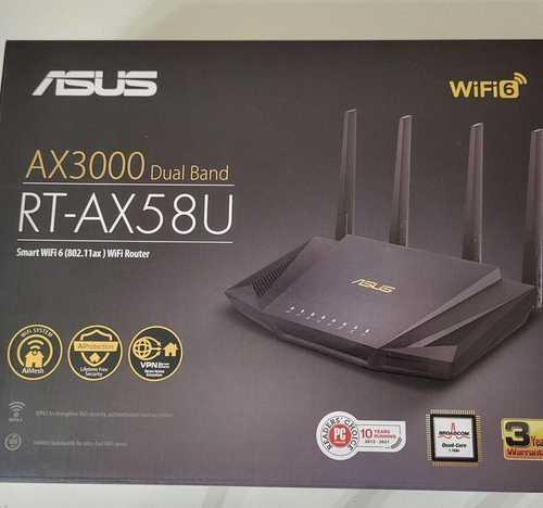 Роутер asus RT-AX58U v2