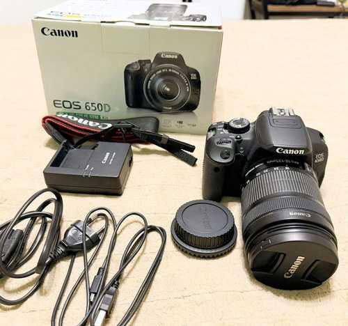 Canon EOS 650d kit 18-135 IS STM