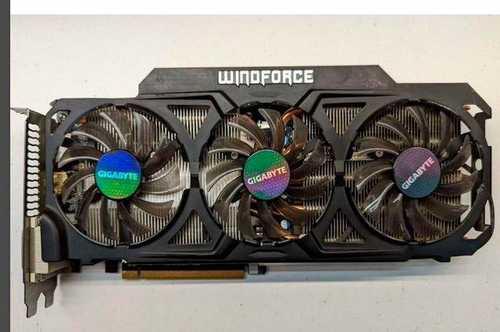 Видеокарта Gigabyte GeForce GTX 760 4 Гб WindForce
