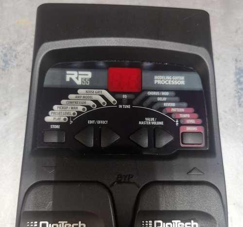 Гитарный процессор digitech RP55v