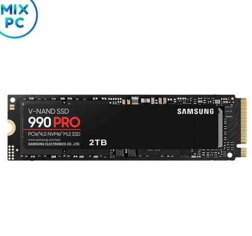 Накопитель SSD M.2 2TB Samsung 990 PRO MZ-V9P2T0BW