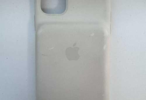 Чехол Smart Battery Case для iPhone 11, цвет белый
