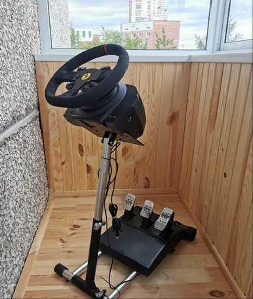 Руль Thrustmaster T300 + стойка Wheel Stand Pro