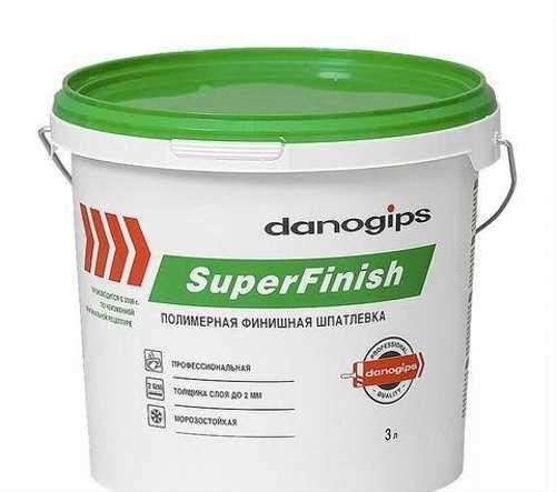 Шпатлевка Danogips SuperFinish и Грунтовка EK G100