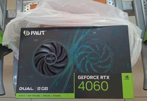 Видеокарта Palit nvidia GeForce RTX 4060 DUAl
