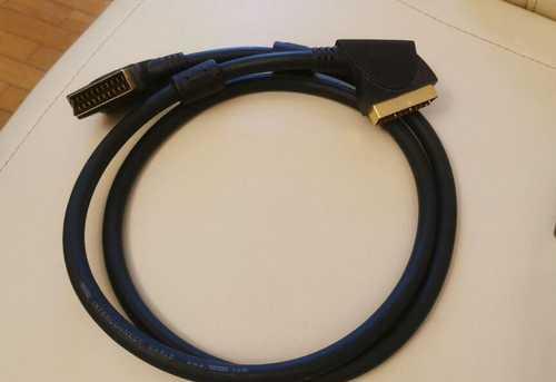 Кабель scart scart profigold, 1.5 m