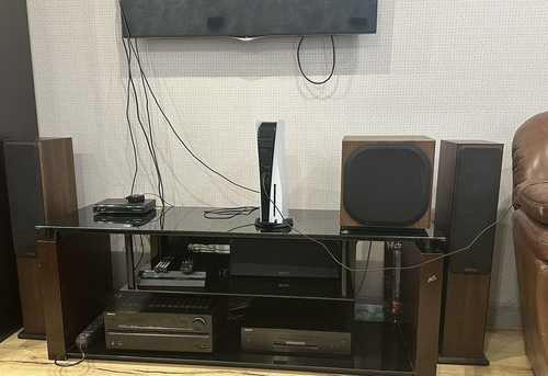 Monitor audio walnut BX5 домашний кинотеатр