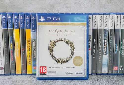 PS4 игра The Elder Scrolls online cusa-00086 (Б/У)