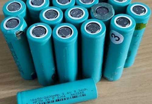 Аккумулятор 18650 hfzh 2600maH