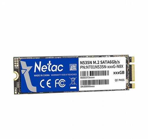 Netac N535N M.2 2280 sataiii 1TB SSD Жесткий диск NT01N535N-001T-N8X