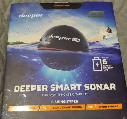 Эхолот deeper pro SMART sonar